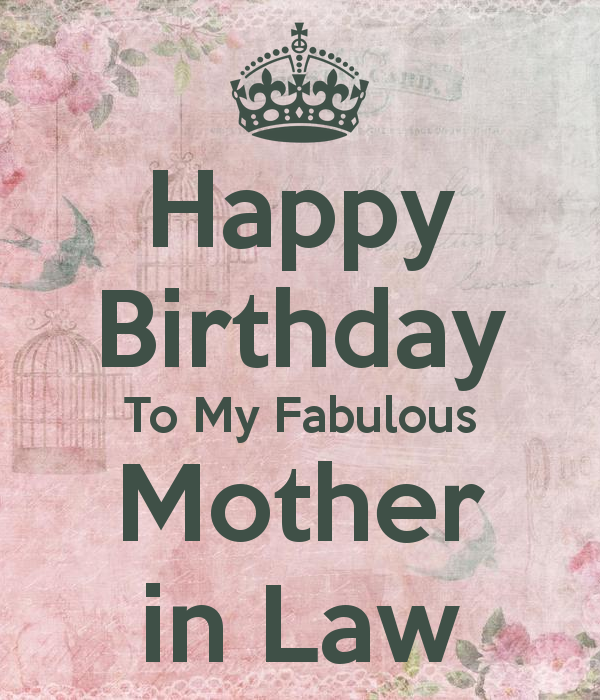 Mother In Law Happy Birthday