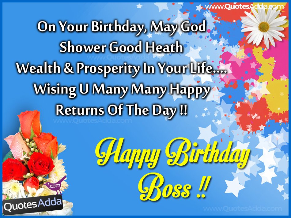 Birthday Wishes For Boss Page 11
