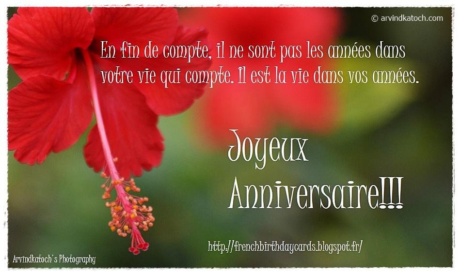 Happy Birthday French Pic